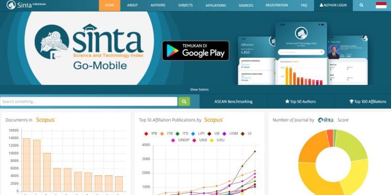 Sinta2 Ristekdikti go id login (Proses Login SINTA2)